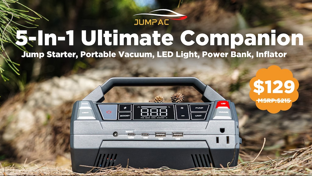 JUMPAC: Your 5-In-1 Ultimate Car Companion – Gadgets Hub